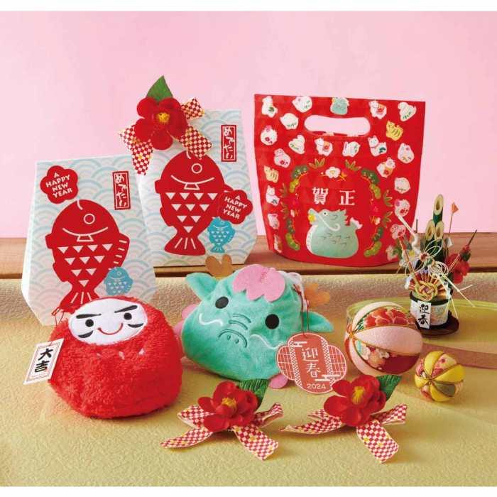 ラッピング 袋 ギフト かわいい_【20枚入り】めでたいペーパーバッグ_48-156-5-1_7412-1930 : 38-150-5-1 : ストア・エキスプレス-業務用店舗什器 - 通販 ...