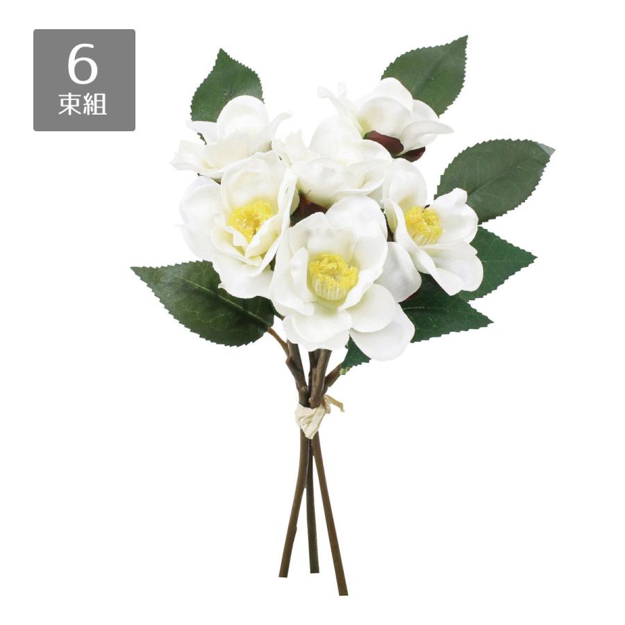 ストア・エキスプレス 造花 インテリア 玄関 おしゃれ_【6束セット】椿バンドル ホワイト_58-178-3-2_7890-5408 : ストア・エキスプレス-業務用店舗什器 - 通販 ...
