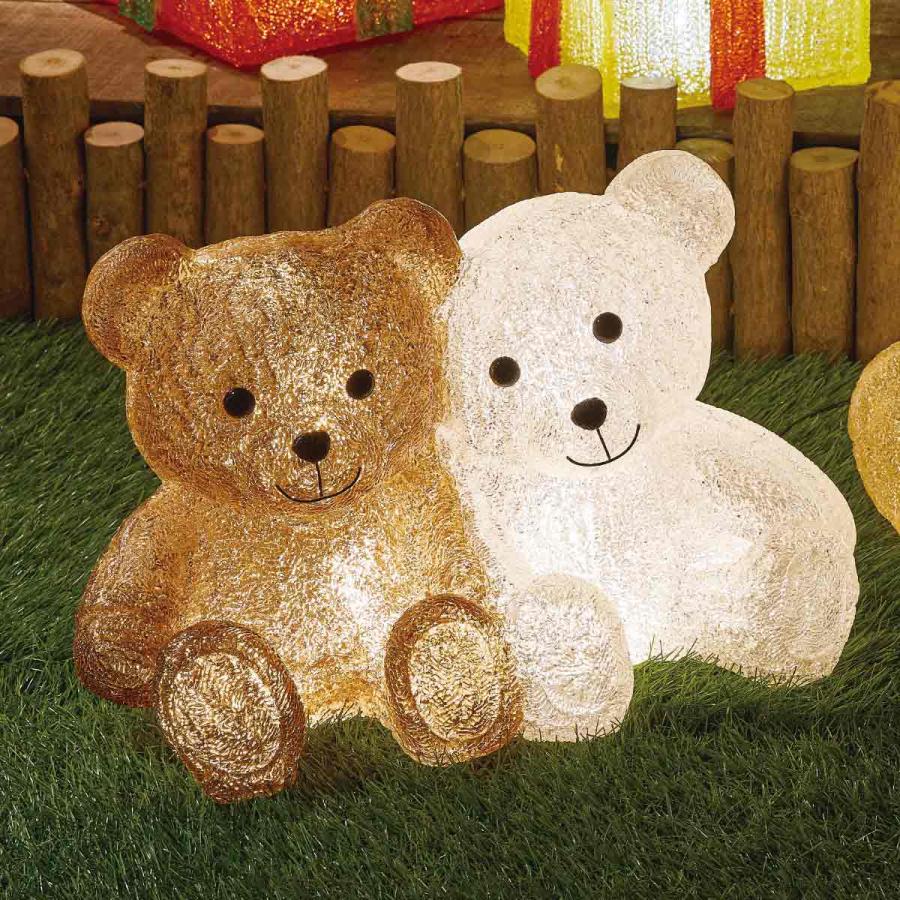 ストア・エキスプレス イルミネーションライト 屋外 電飾 室内_LEDブリリアントモチーフ ベア なかよしベア 1台_58-86-8-2_8162-2744 : ストア・エキスプレス-業務用 ...