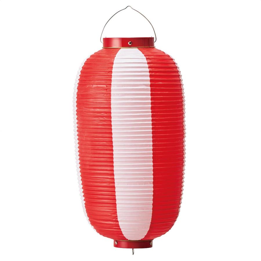 ストア・エキスプレス ちょうちん 提灯 ポリ 祭り_九長ちょうちん 赤/白 1個_55-41-2-1_8797-2179 : ストア・エキスプレス-業務用店舗什器 - 通販 - Yahoo ...