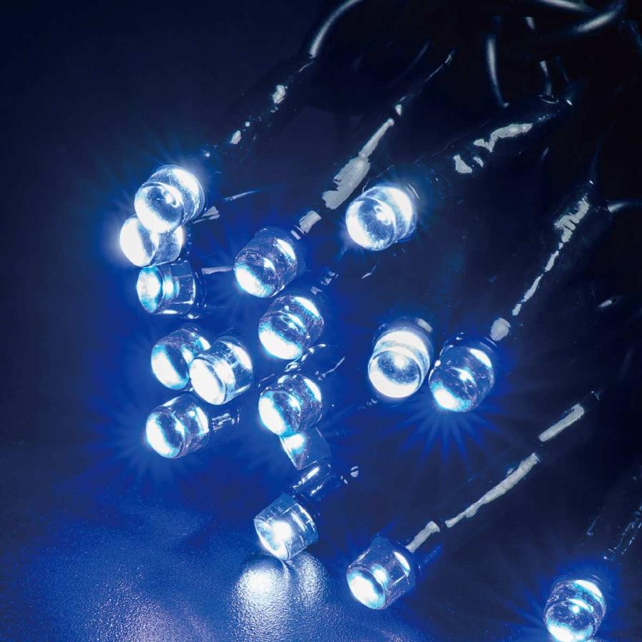 イルミネーションライト 屋外 電飾 室内_【200球】LEDストレートライト(電源コントローラー別売) ホワイトブルー 1セット_58-60-2-2_7892-5296 : ストア ...