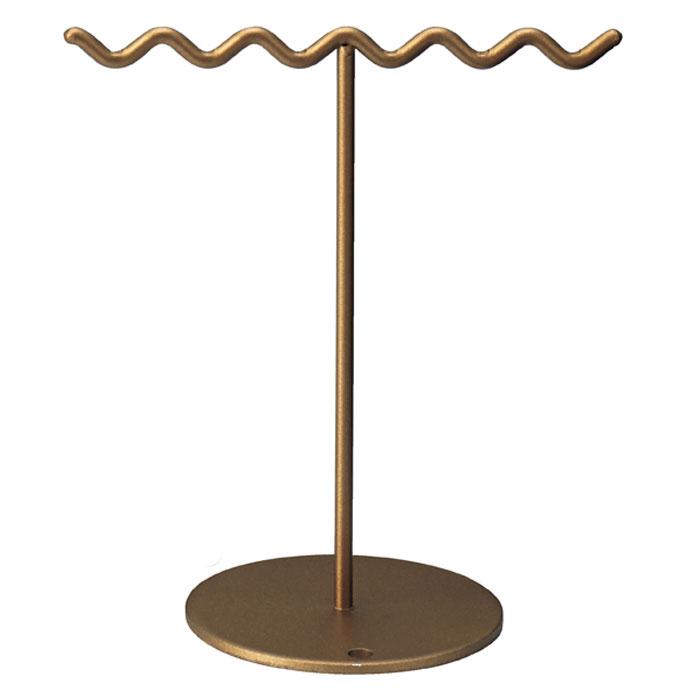 ストア・エキスプレス アクセサリー 什器 スタンド ディスプレイ_アクセサリーミニスタンド ウェイビー 小 ゴールド 1個_61-151-8-4_2570-18 : ストア・エキスプレス-業務 ...