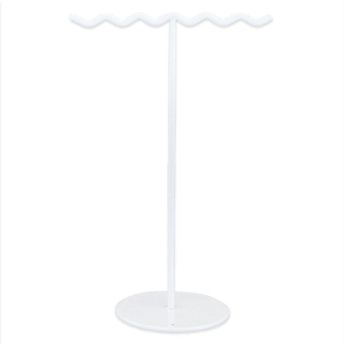 ストア・エキスプレス アクセサリー 什器 スタンド ディスプレイ_アクセサリーミニスタンド ウェイビー 大 ホワイト 1個_61-151-8-7_2570-48 : ストア・エキスプレス-業務 ...