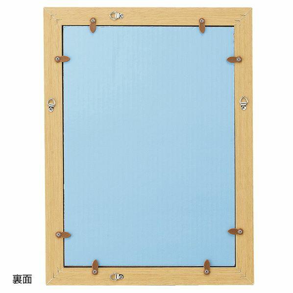 ポスターパネル ポスターフレーム 額縁 フレーム_【5枚セット】軽量木製ポスターパネル(UVカット) ブラウン A2_61-220-2-12_6380-2265 : 61-220-2-12 ...