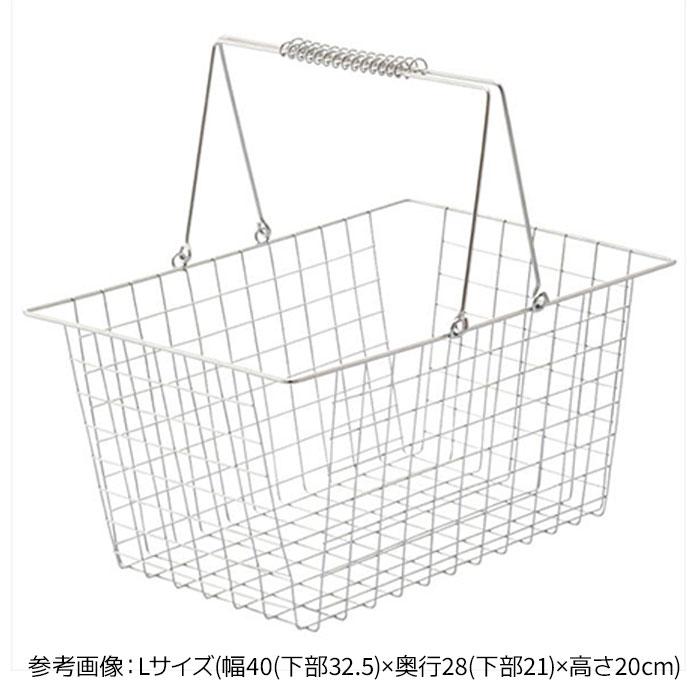 ストア・エキスプレス ワイヤーバスケット ワイヤーかご 収納 カゴ_ワイヤーバスケット M クローム 1個_61-380-2-6_6943-126 : ストア・エキスプレス-業務用店舗什器 ...