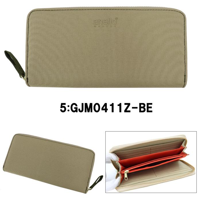 anello アネロ グランデ 長財布 GJM-0411 GRANDE 財布 ラウンドファスナー ab-515400 : グッズストア ...