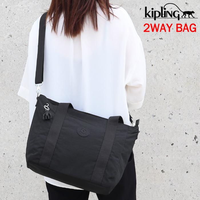 kipling Kip Kipling キプリング バッグ KPKI4400 P391 ブラック ASSENI S トートバッグ トート ショルダーバッグ ショルダー 2WAY ab ...