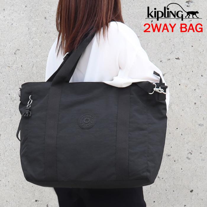 kipling Kip Kipling キプリング バッグ KPKI5444 P391 ブラック ASSENI トートバッグ トート ショルダーバッグ ショルダー 2WAY ab-60519 ...