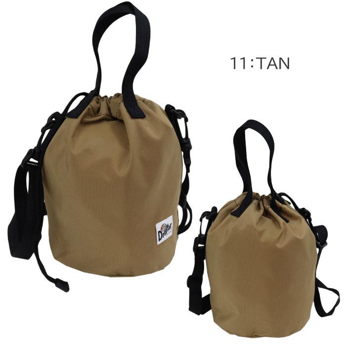 Drifter ドリフター バッグ V1200 DRAWSTRING POUCH ドローストリングポーチ 2Way ショルダー 巾着絞り カジュアル シンプル ミニマル ab-60577 ...