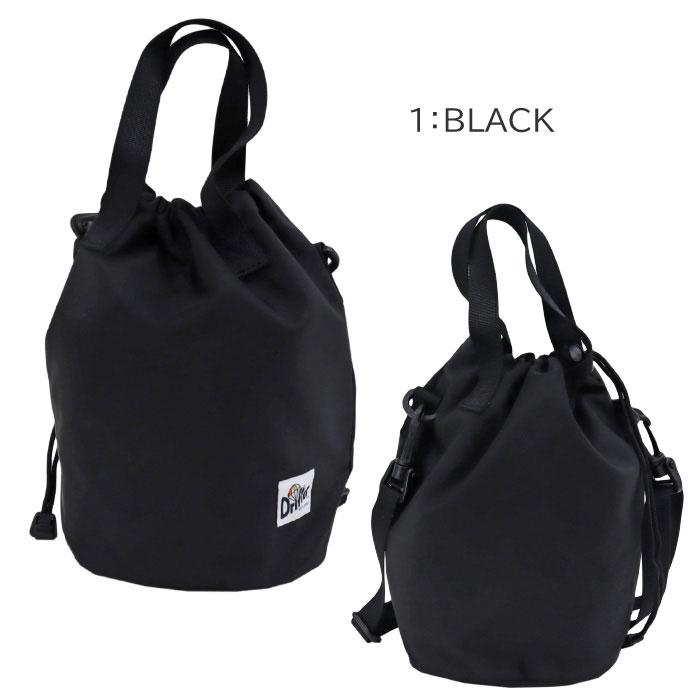 Drifter ドリフター バッグ V1200 DRAWSTRING POUCH ドローストリングポーチ 2Way ショルダー 巾着絞り カジュアル シンプル ミニマル ab-60577 ...