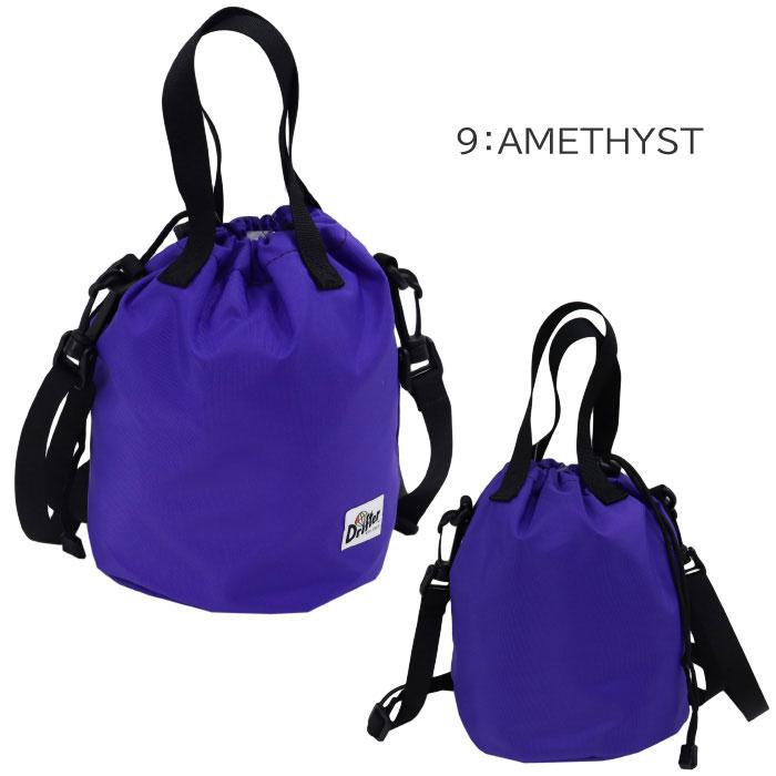 Drifter ドリフター バッグ V1200 DRAWSTRING POUCH ドローストリングポーチ 2Way ショルダー 巾着絞り カジュアル シンプル ミニマル ab-60577 ...