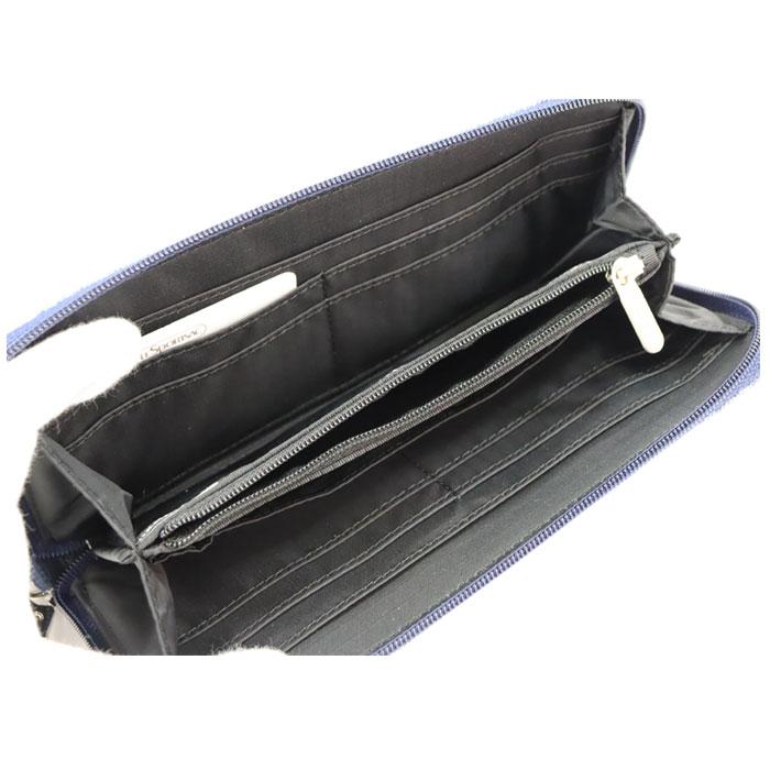 LeSportsac 訳あり返品不可 cc-1667 レスポートサック 長財布 3462 F659 DELRAY DENIM ...