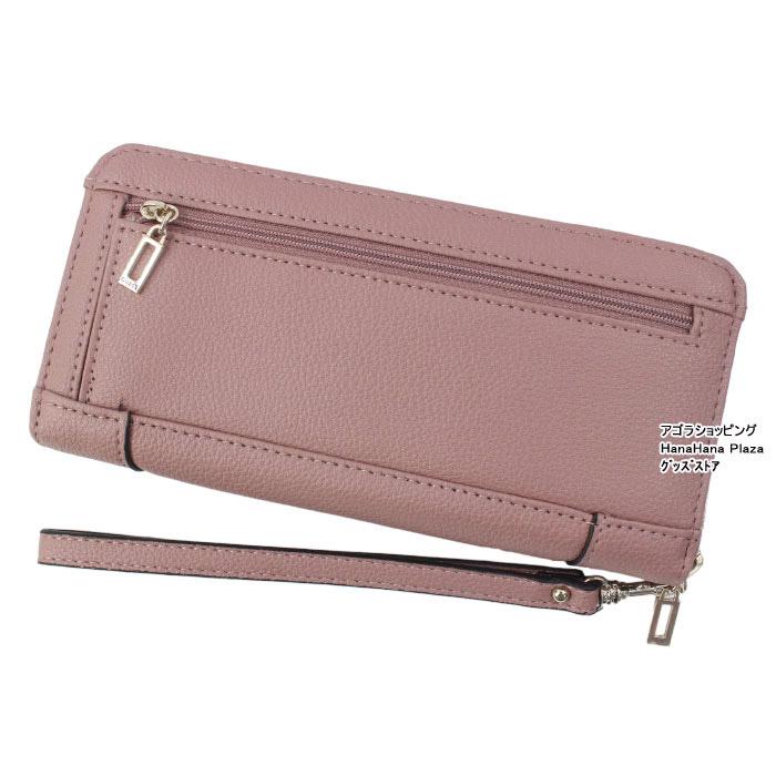GUESS 【並行輸入品】訳あり返品不可 cc-4113 ゲス 財布 VG788146 ROSEWOOD NAYA SLG ラウンドファスナー ...