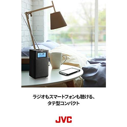 JVCケンウッド JVC RA-C80BT-B コンパクト卓上ラジオ ワイドFM対応 Bluetooth? AC/乾電池の2電源対応 ブラック : ストアハナ - 通販 - Yahoo!ショッピング
