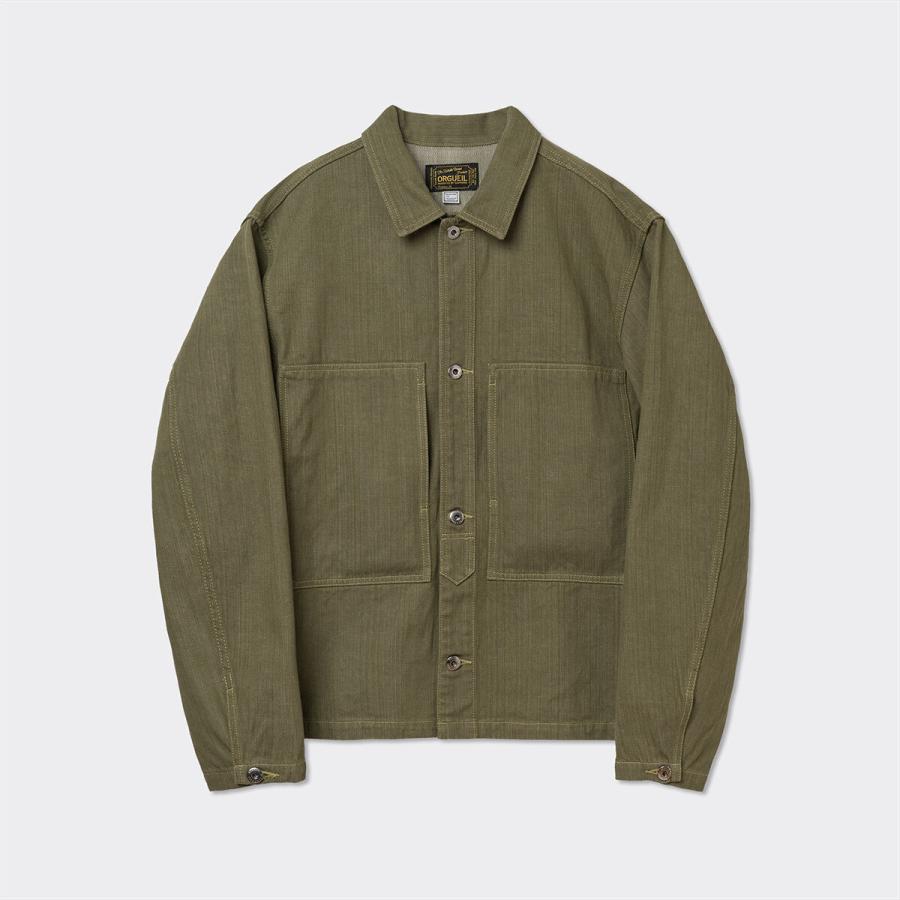 ORGUEIL（オルゲイユ） ORGUEIL Green Denim Jacket OR-4300 グリーン