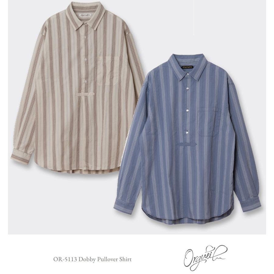 ORGUEIL（オルゲイユ） ORGUEIL Dobby Pullover Shirt OR-5113 ドビー