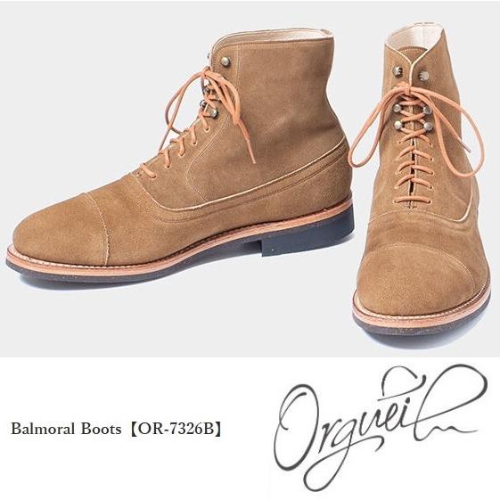 ORGUEIL オルゲイユ 通販 Balmoral Boots OR-7326B バルモラルブーツ 1920年代以前のフレンチワークブーツを ...