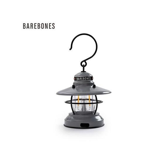 BAREBONES 【全品送料無料】ベアボーンズリビング Barebones Living BBL ミニ エジソンランタンLED スレートグレー ランタン・ライト LEDランタン : メガ ...