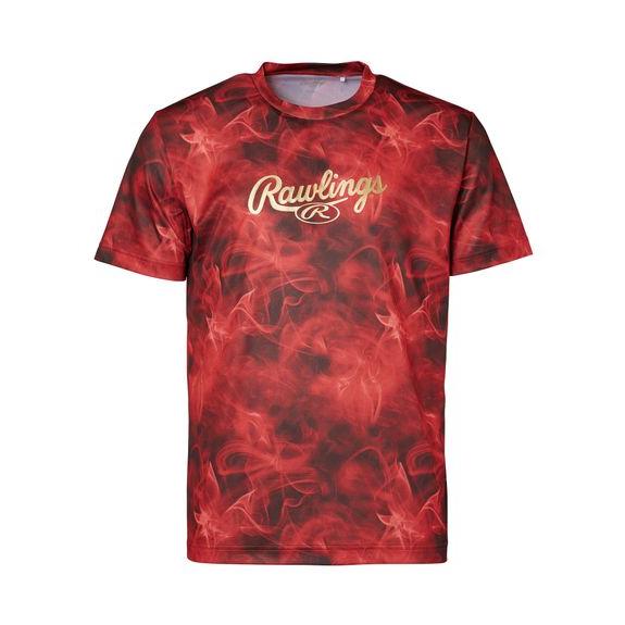 Rawlings ローリングス ゴーストスモーク グラフィックTシャツ 野球ウェア Tシャツ : メガスポーツYahoo!店 - 通販 - Yahoo!ショッピング