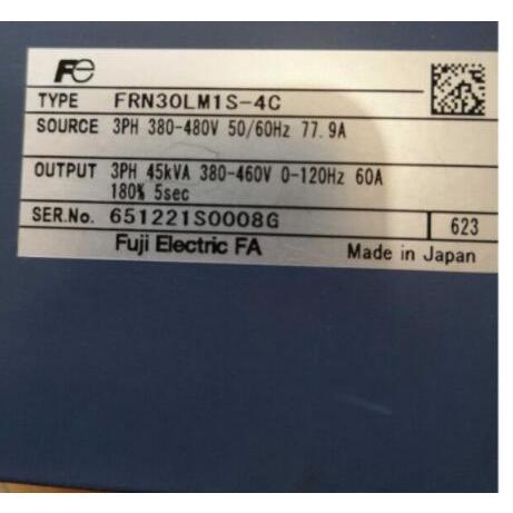 新品 未使用 FRN30LM1S-4C 30KW 用インバーター 部品 交換部品 電機 【在庫あり】 : YoungShop - 通販 - Yahoo!ショッピング