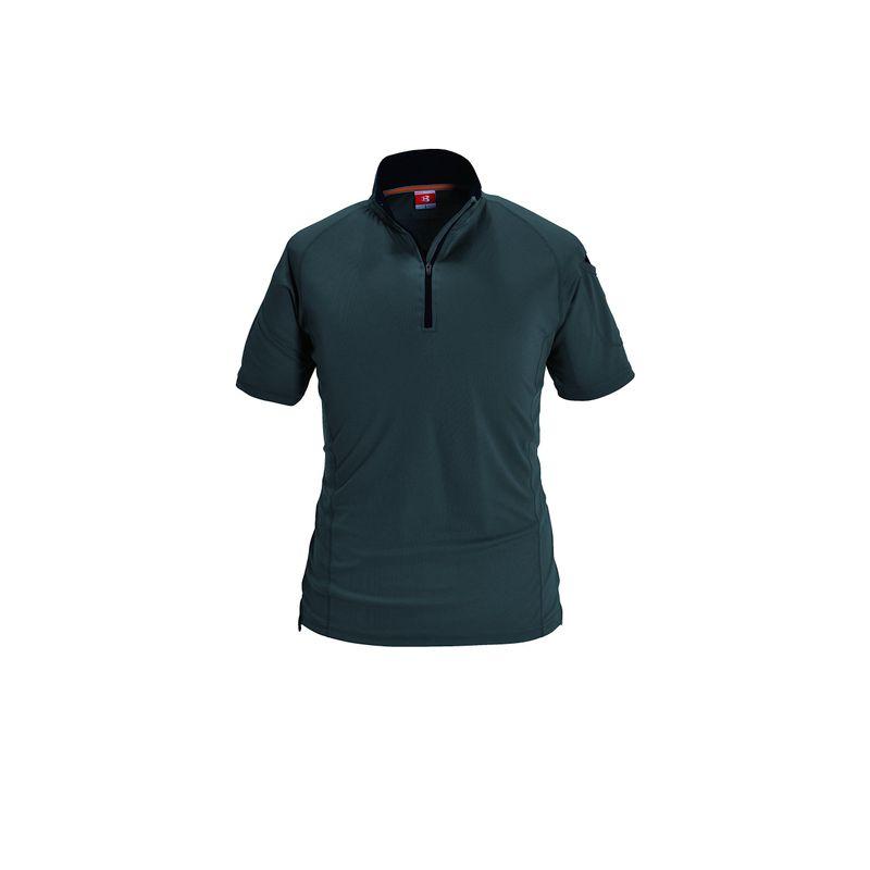 BURTLE バートル 半袖ジップシャツ 春夏用 415 17 クーガー LL : ストアオーシャン - 通販 - Yahoo!ショッピング