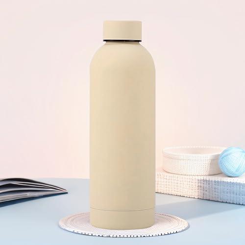 IOLOYU 水筒 500ml ステンレスボトル 小さな注ぎ口の魔法瓶 保温 ウォーターボトル マグボトル 女の子 男の子 ボトル 洗いやすい water bottl : ストアバンビ ...