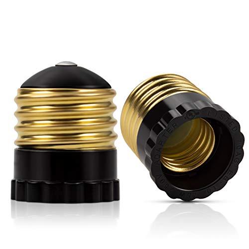 DiCUNO E26→E17口金変換アダプタ 変換ソケット ベークライト 電球ソケット 2個入 : ストアバンビ - 通販 - Yahoo!ショッピング