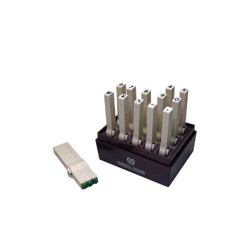 サンビー ジョイント式エンドレススタンプ 数字セット ゴシック体 4号 EN-SG4 15本セット : vrc173050667561213 ...