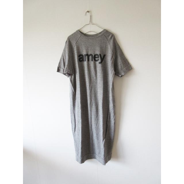AMERICANA / アメリカーナ amey プリントワンピース GRAY / ロングワンピース カットソーワンピース : 2455 ...