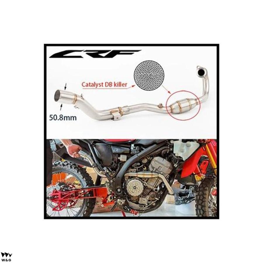 ローダ サイレンサー ホンダ CRF250L CRF250ラリーCRF300L CRF300インリンクチューブヘッダー付きフルシステム FMF バイク : HANAstore - 通販 ...