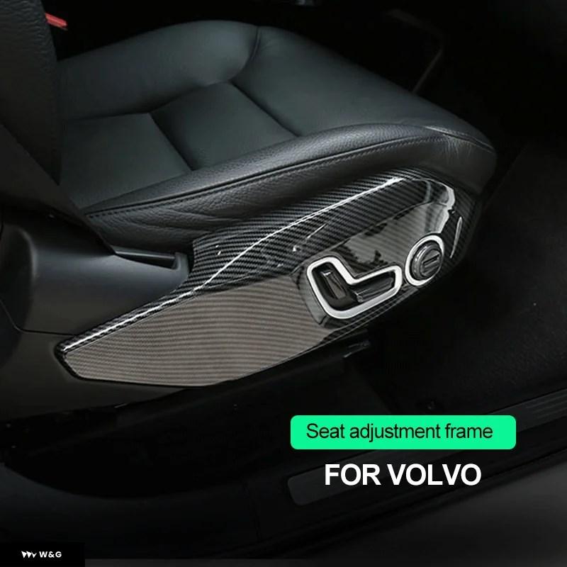 ボルボ XC90 XC60 S90 S60 V90 V60 内装ステッカー カーシート 調整フレーム カバー パーツ アクセサリー 部品 互換品 : ad11193399 ...