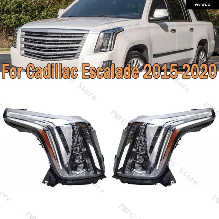 車 LED ヘッドライト アセンブリ DRL ウィンカーライト ヘッドランプ キャデラック エスカレード 2015-20 84216044 ...