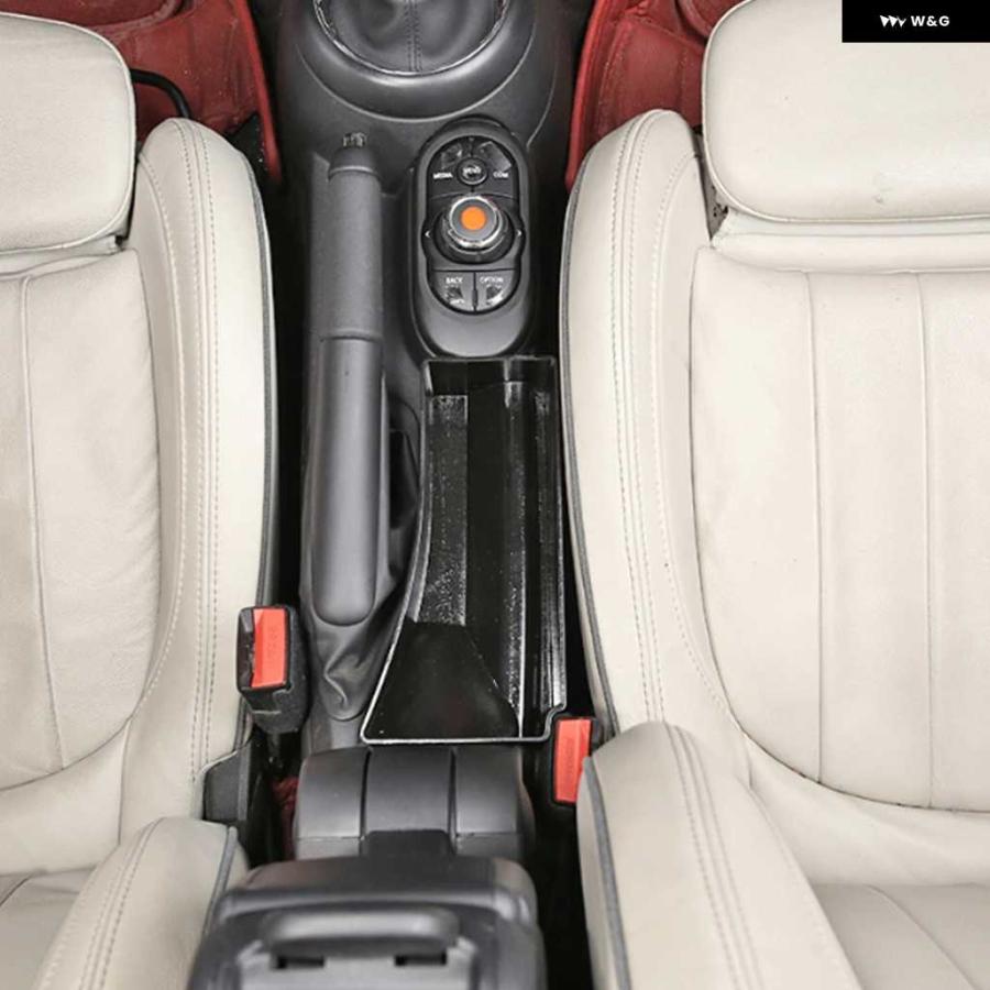 ミニクーパー S JCW F54 F55 F56 F60 14-22 自動車アクセサリー 1個 収納 ABS ボックスギアパネルインテリア ...