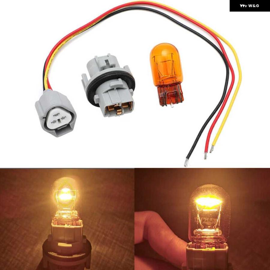 ヘッドライト ウインカー電球ソケットハーネス 日産 トヨタ レクサス RX350 262439B91A 9007560083 93872237 ...