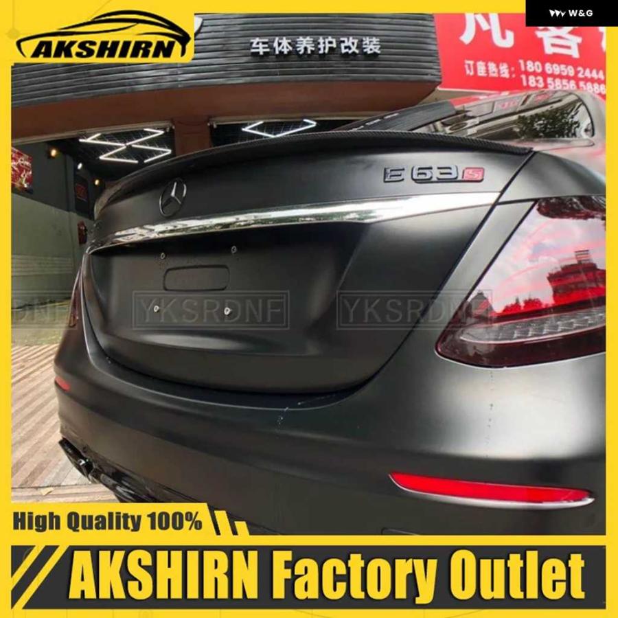 メルセデスベンツ W213 スポイラー 2016-19 E クラス E200 E300 E320 E63 ABS リアウイング カスタムパーツ アクセ : HANAstore - 通販 ...