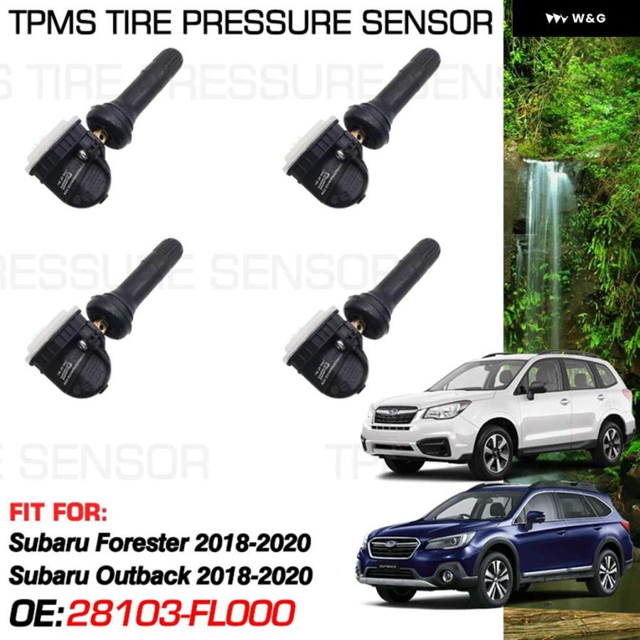スバル フォレスター SK 2018 2019 2020 アウトバック BS 2018-2020 433MHZ タイヤ エア圧センサー ...