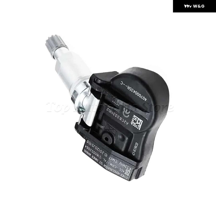 圧力センサー 407000435R 407003743R ルノー 風光明媚な 2009-2016 TPMS 433MHZ タイヤエア圧センサー ...