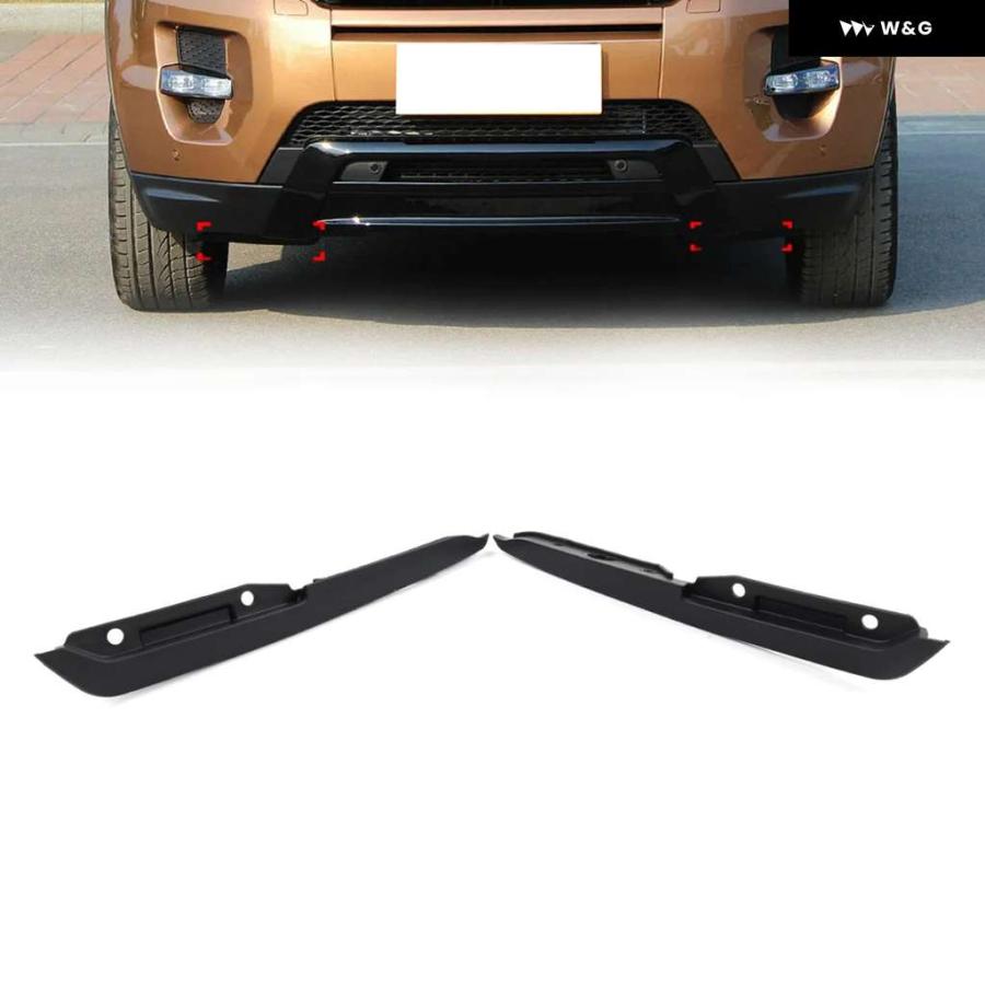 フロントバンパー アンダーエアディフレクター ランドローバー レンジローバー イヴォーク 2011-15 LR027865 LR027864 ...