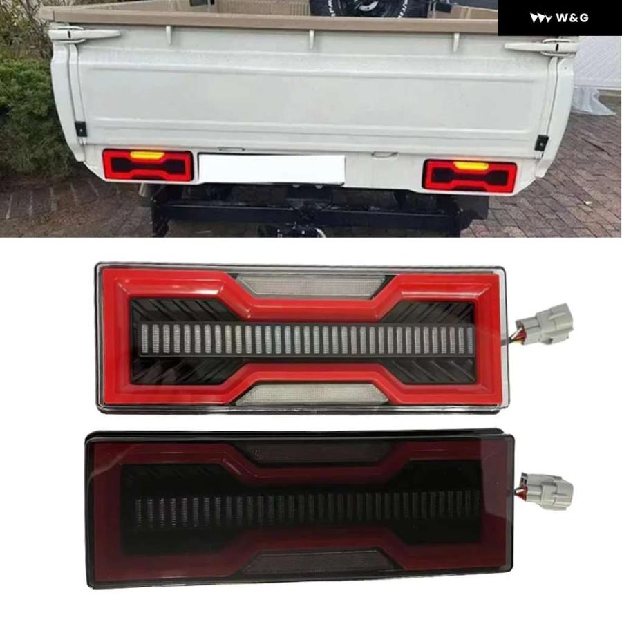 ペア LED リアテールランプ信号 ブレーキ ライト トヨタ ランドクルーザー 70 79 LC79 LC75 FJ75 ピックアップアクセサリー カスタムパーツ : HANAstore車 ...