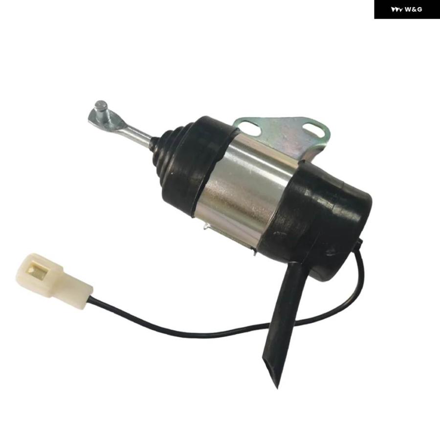 【並行輸入品】12V 燃料遮断 ソレノイド バルブ 052600-4530 16851-60014 デンソー クボタ RTV900 BX1800D Z482 Z602 D722 D782 ...