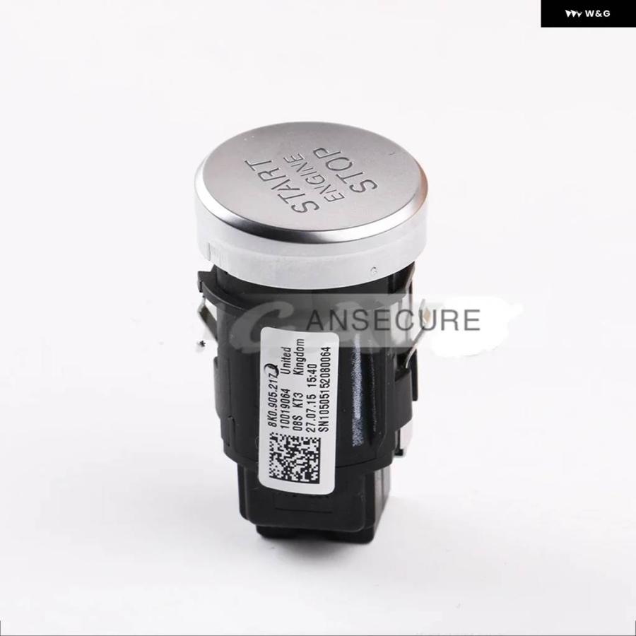 【並行輸入品】エンジン スタート ストップ スイッチ ボタン アウディ A4 B8 S4 A5 S5 Q5 8K0905217A 8K0905217 8K0 905 217 A ...