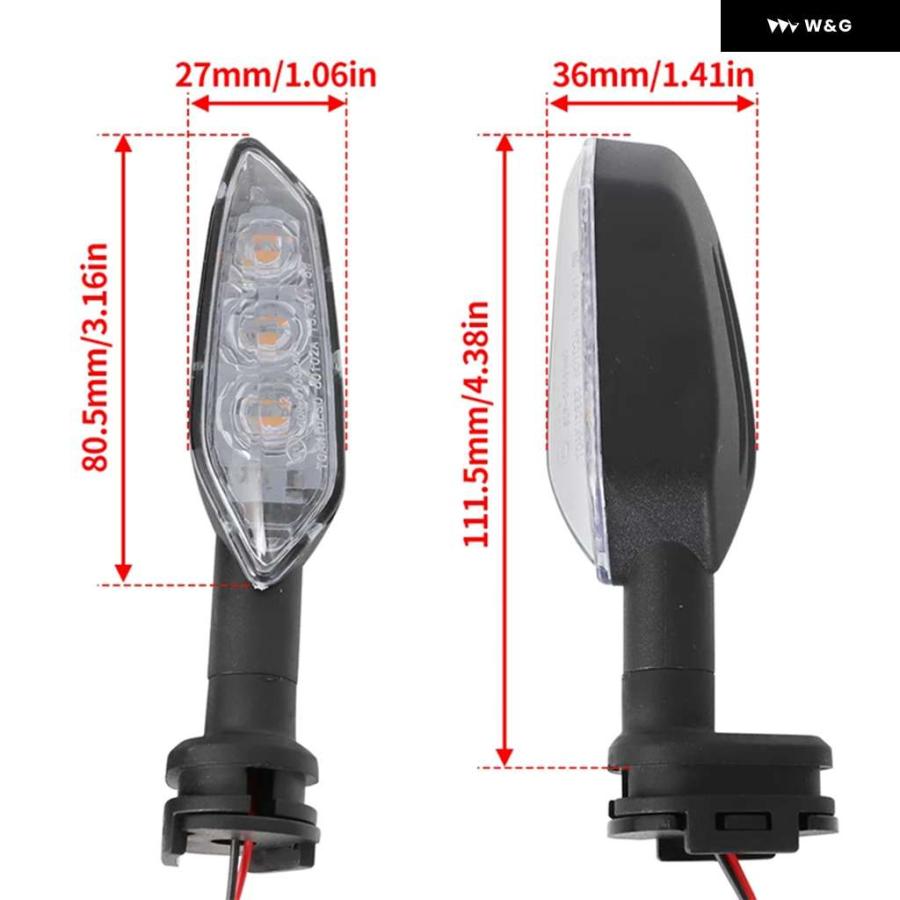 MT-07 MT-09 LED ウィンカーライト インジケータライト ヤマハ R1 R3 R7 R9 R15 MT07 MT09 TRACER 700 900 FZ 16 1 カスタムパーツ ...