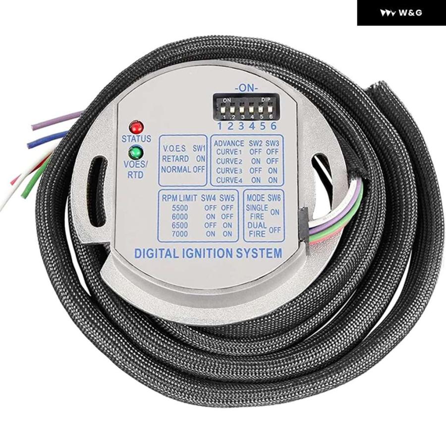 1PC プログラマブル シングルファイア電子点火 モジュール 53-644 ダイナ 2000I アルティマ ハーレー EVO スポーツスター ショベルヘッド : HANAstore車バイク用品 ...