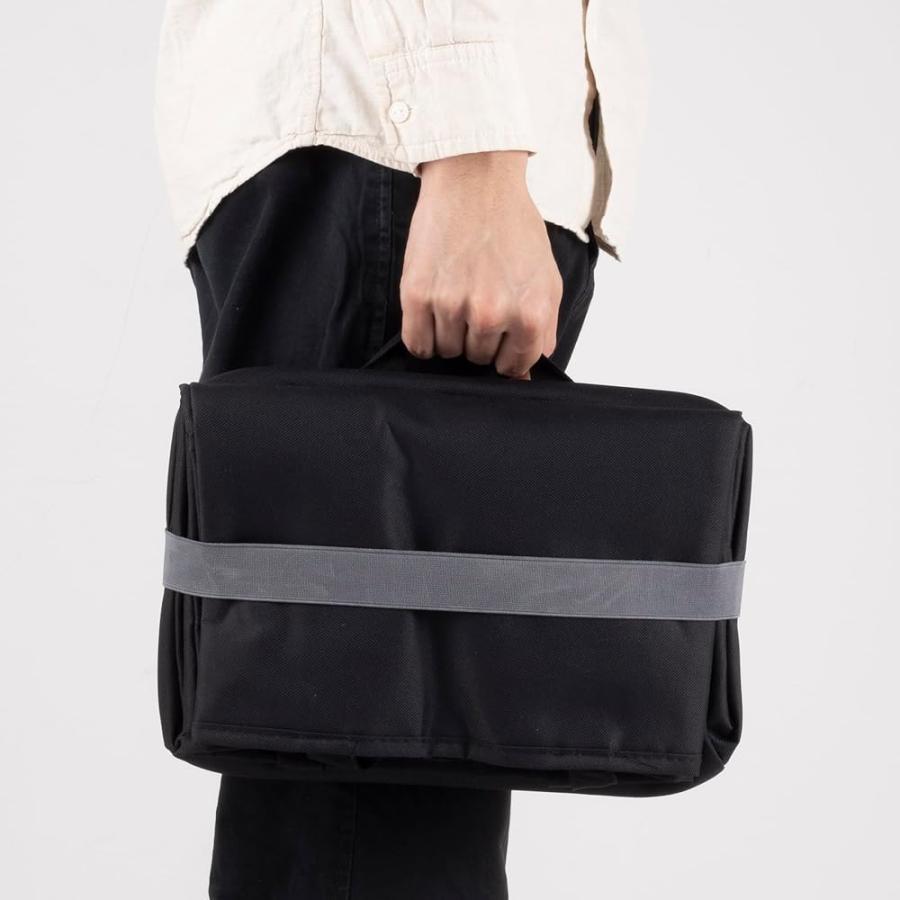 レップ(Rep) Cocoro(コ・コロ) ブラック 30L 荷物フック付き 折り畳み式 ペットボトル収納 保冷 保温 エコバッグ 買い物 : onrainstoreS - 通販 ...