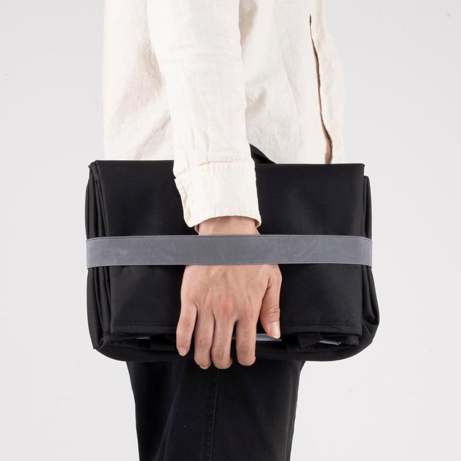 レップ(Rep) Cocoro(コ・コロ) ブラック 30L 荷物フック付き 折り畳み式 ペットボトル収納 保冷 保温 エコバッグ 買い物 : onrainstoreS - 通販 ...