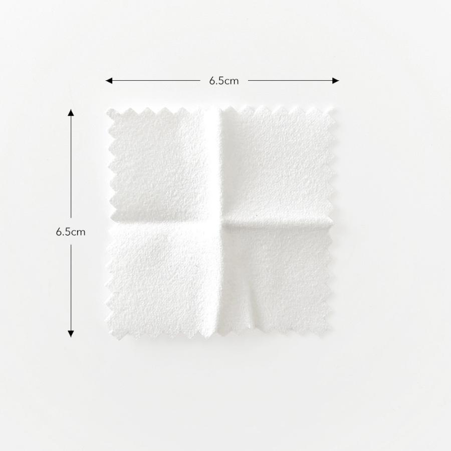 TOWN TALK タウントーク J-14 マイクロファイバークロス DINKY 6.5cm×6.5cm ミニサイズ ゴールド シルバー メガネ拭き スマホ 磨き クリーニング お手入れ ...