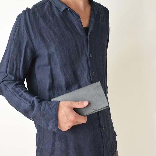 所作 財布 【ブライドル】 ブラック レザー ロング ウォレット 袱紗