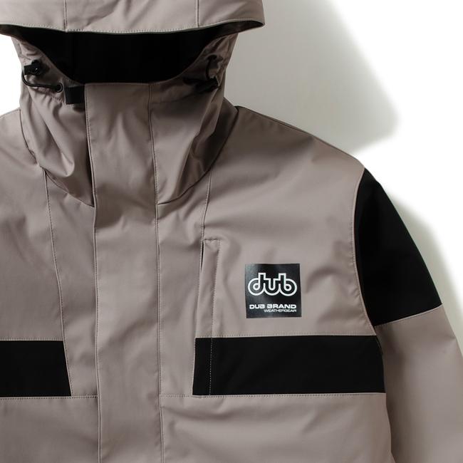 ダブブランド DUB BRAND WEATHERGEAR スノーボードウエア Zip Jacket SNOWBOARD WEAR Beige ...