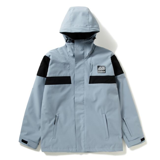 ダブブランド DUB BRAND WEATHERGEAR スノーボードウエア Zip Jacket SNOWBOARD WEAR Sax ...