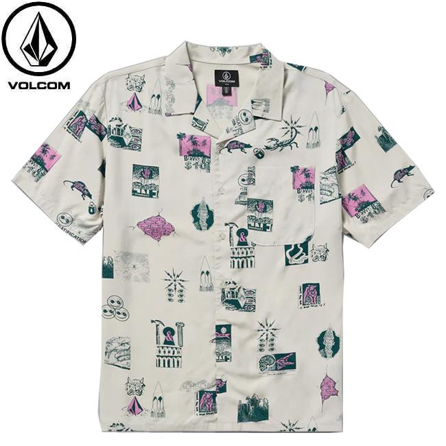 VOLCOM シャツ ボルコム Mistostone S/S SHIRT Stone カジュアルシャツ メンズ レディース : STORMY Yahoo!店 - 通販 - Yahoo!ショッピング